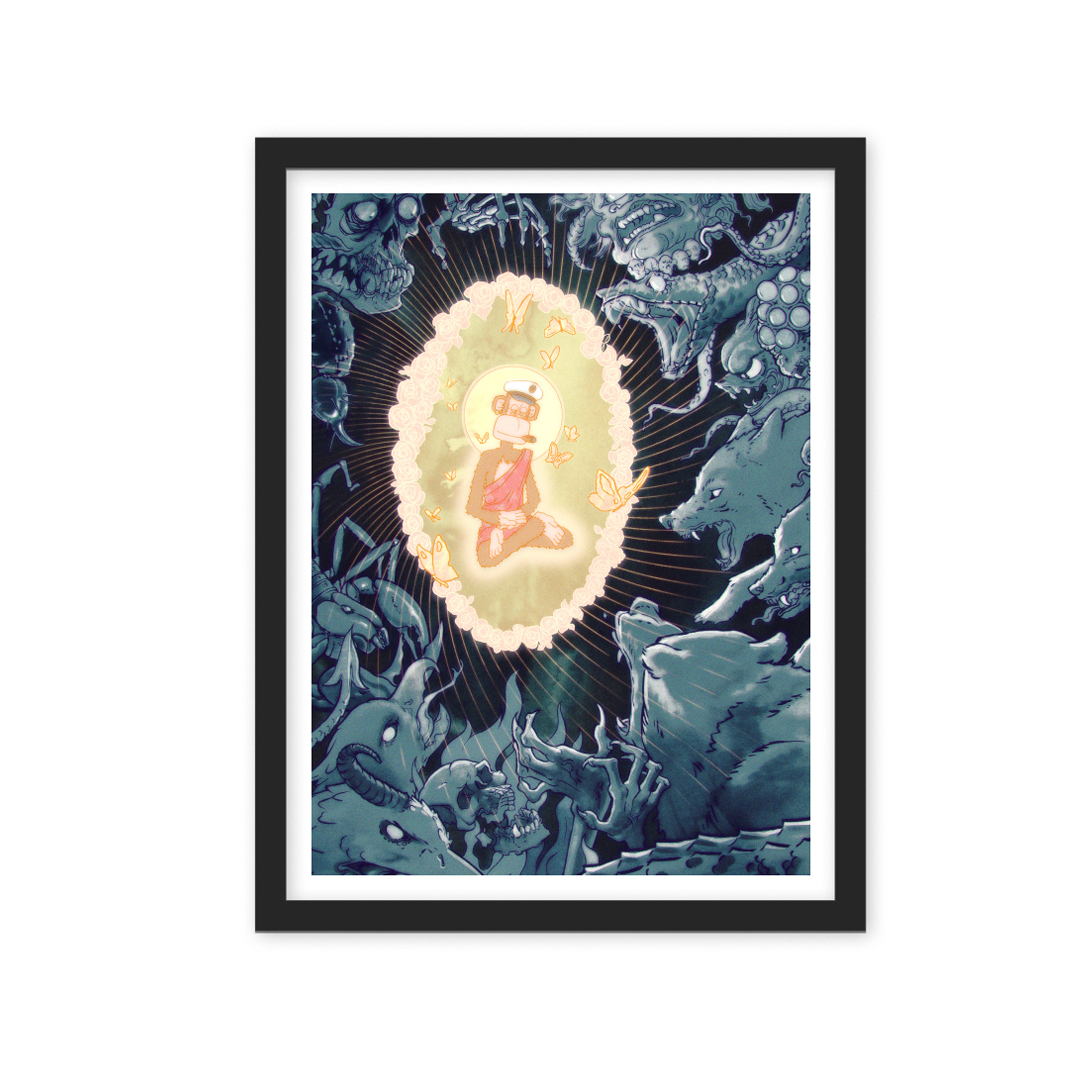 Curtis Meditating Under the Bodhi Tree – Bored Ape Yacht Club Store